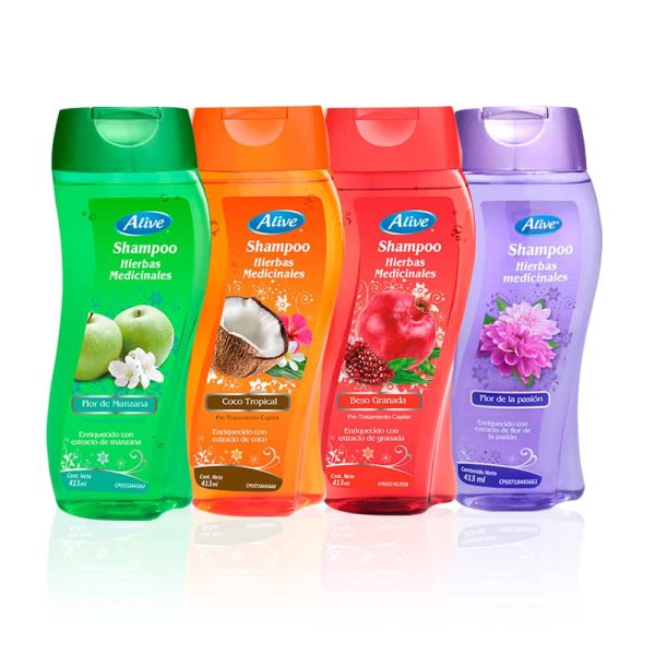ALIVE Champú Hierbas Medicinales 413 ml - Alive
